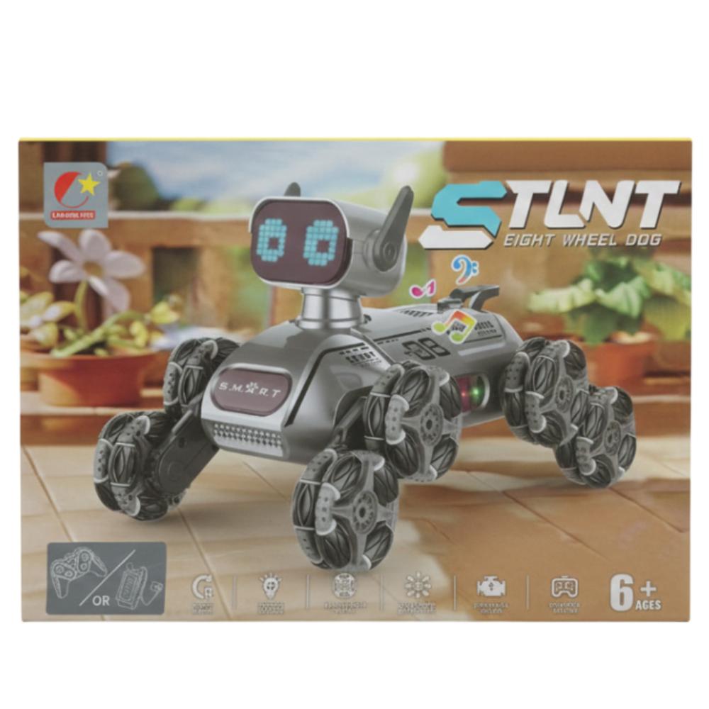 Perro Robot 8 Llantas Maniobras Control Remoto para Niños | Oechsle ...