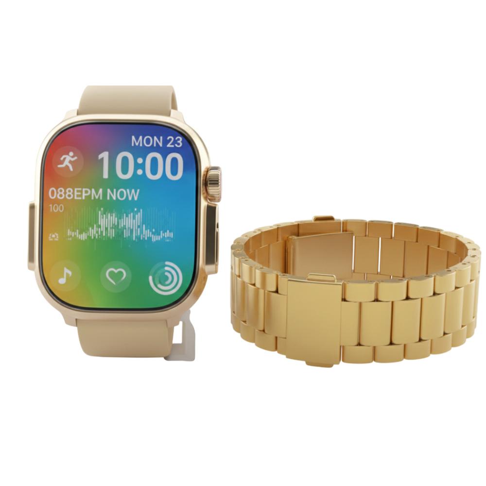 Reloj Inteligente para Hombre SmartWatch G9 Max Ultra Pro Gold - Oechsle