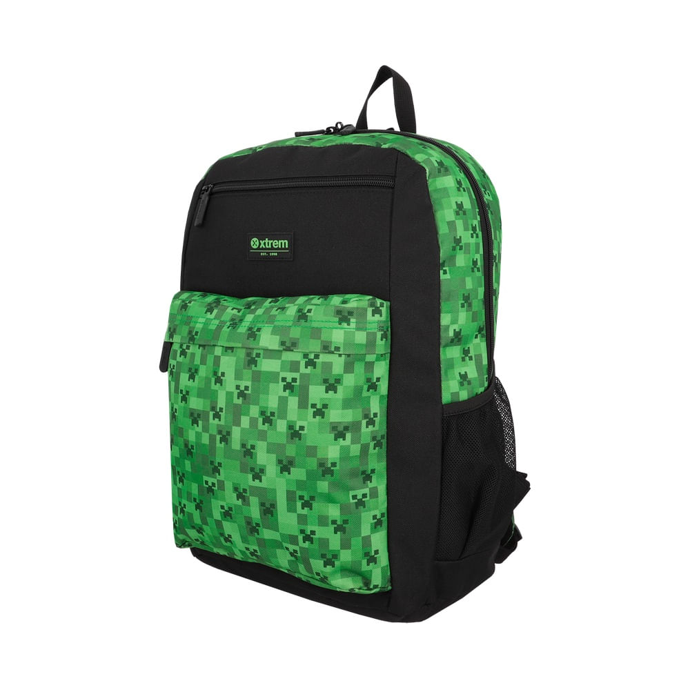 Set Mochila + Bolso + Lonchera + Cartuchera Xtrem 6Xt Green Pixels ...
