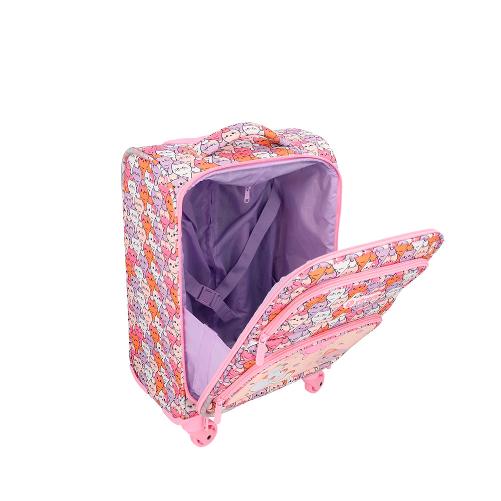 Mochila De Ruedas Xtrem Speedy Pack Pink Cat | Oechsle - Oechsle