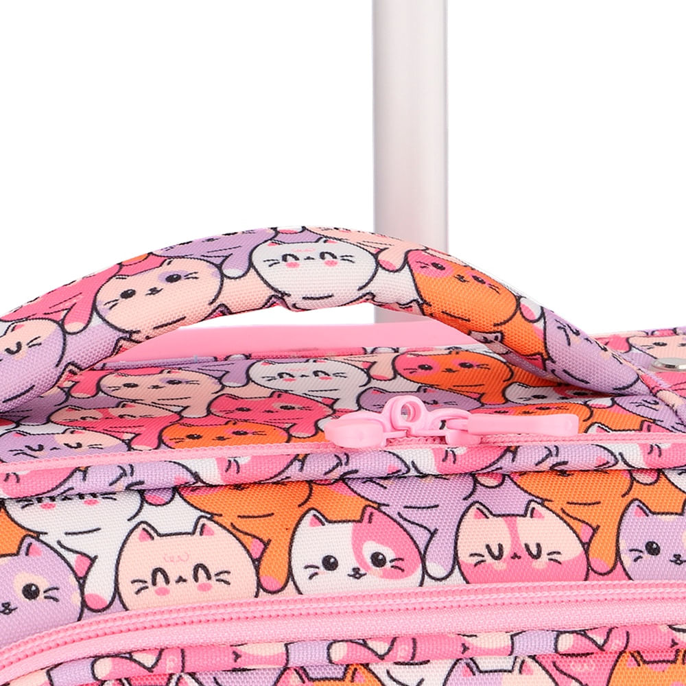 Mochila De Ruedas Xtrem Speedy Pack Pink Cat | Oechsle - Oechsle