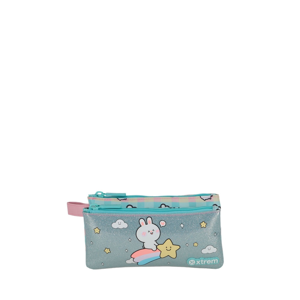 Cartuchera Case Xtrem Trinity 6Xt Rabbit Multicolor | Oechsle - Oechsle