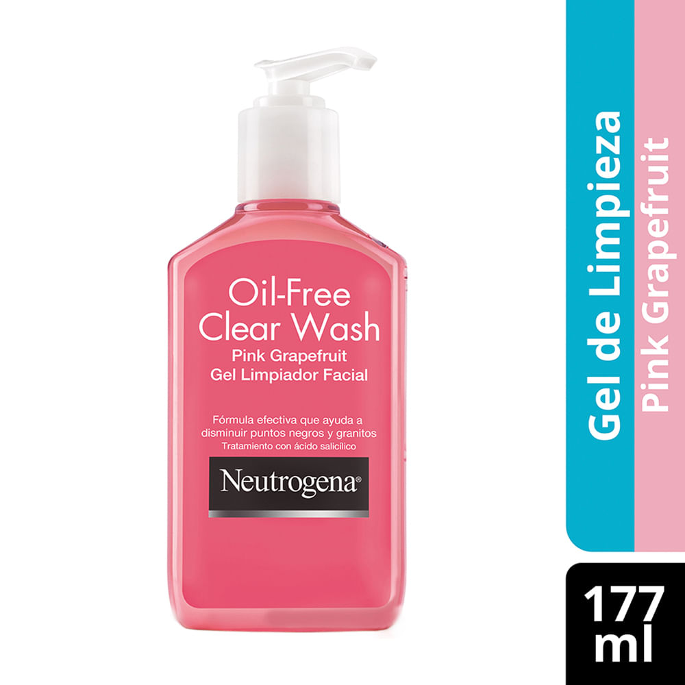 Gel Limpiador Facial Neutrogena Toronja Rosa 177ml - Oechsle