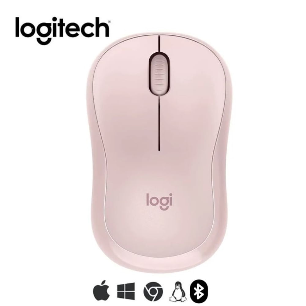 Mouse Logitech M240 Inalámbrico Color Rosa - Oechsle