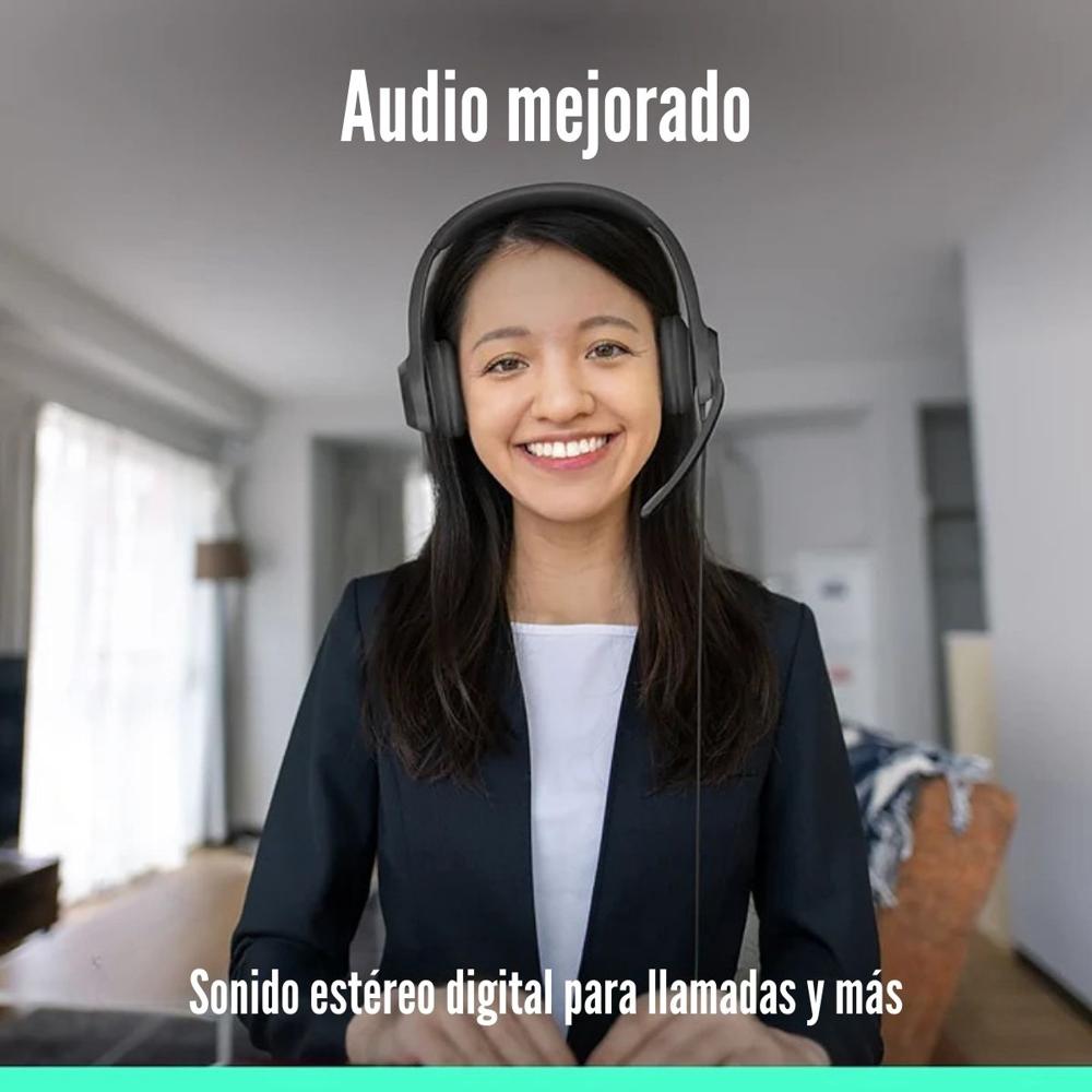 Audífono Logitech H390 USB-C Noise Cancelling - Negro | Oechsle - Oechsle