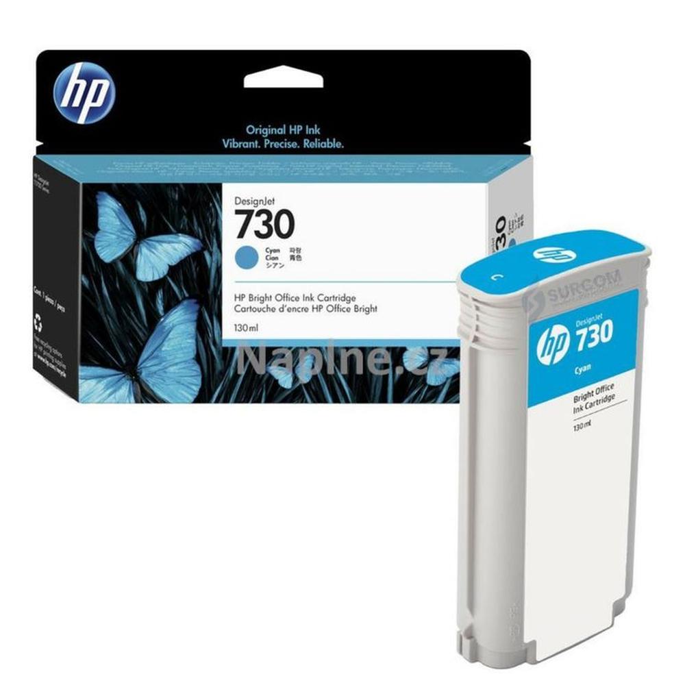 Cartucho de Tinta HP 730 Cyan Original 130 ml - Oechsle