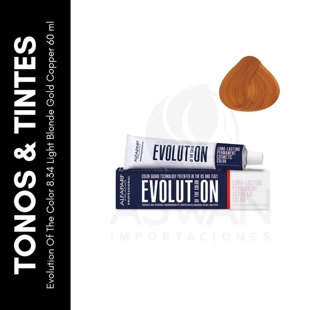 Evolution Of The Color 834 Light Blonde Gold Copper 60 ml | Oechsle ...