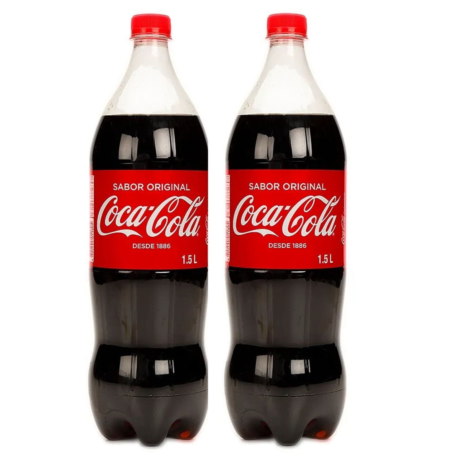 Gaseosa Coca Cola Pack x 2 botellas de 1.5 L. - Oechsle