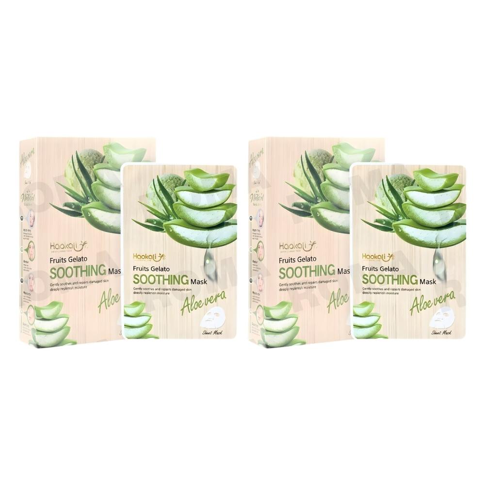 PACK 2 MASCARILLA FACIAL ALOE VERA 10UND WOKALI | Oechsle - Oechsle