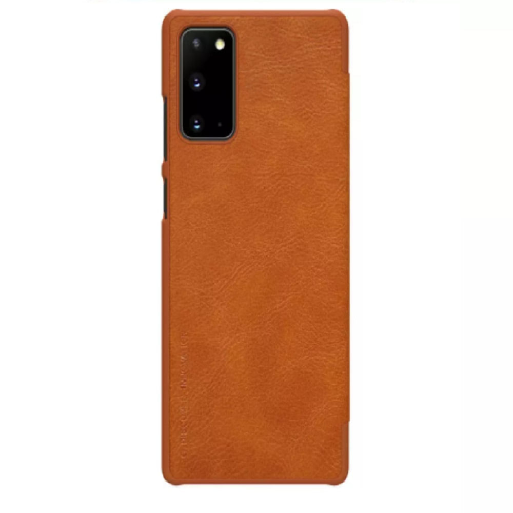 Case Qin Pro Leather para Samsung Note 20 Plus - CAMEL - Oechsle