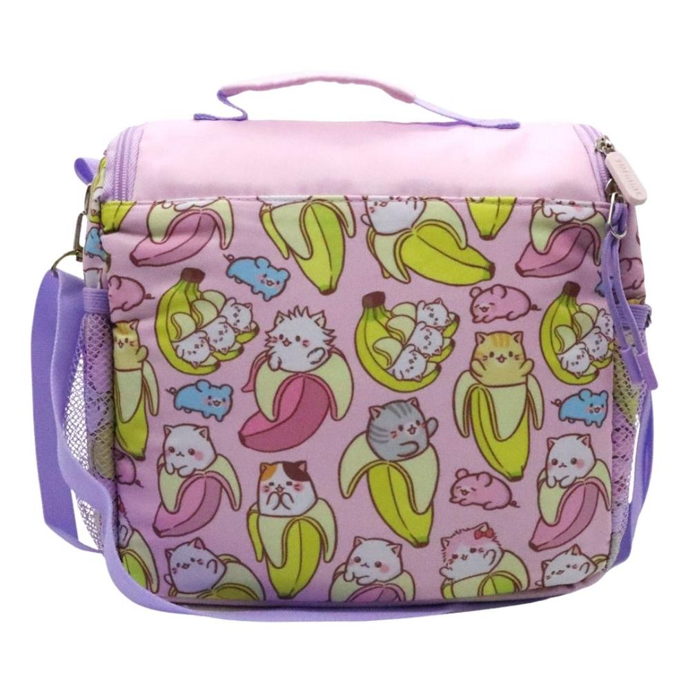 Pack Escolar Mochila Bananya Gatito Gabby Anime Oficio - Oechsle
