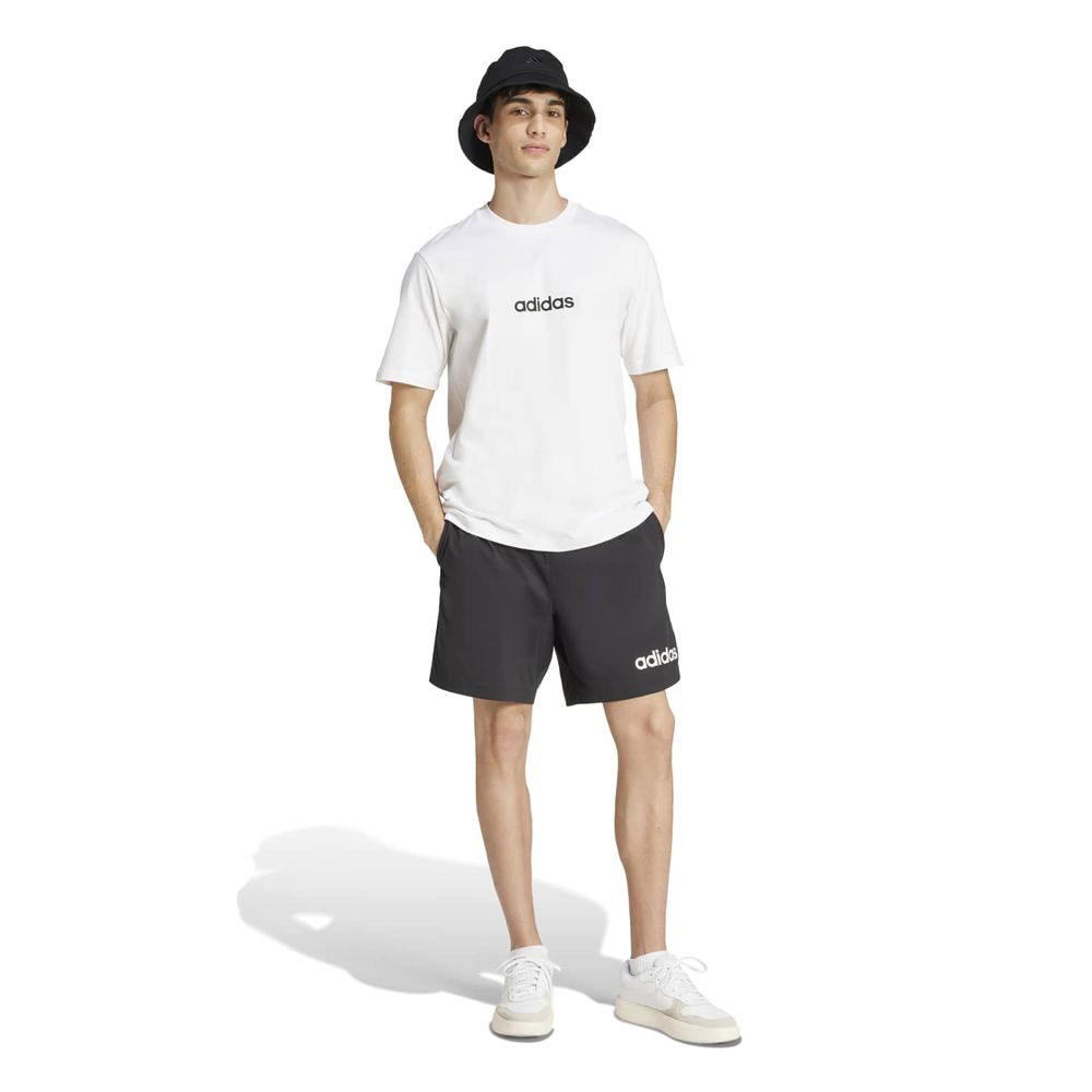 Polo Deportivo Adidas Hombre M Lin Sj T Je9000 Blanco | Oechsle.pe ...