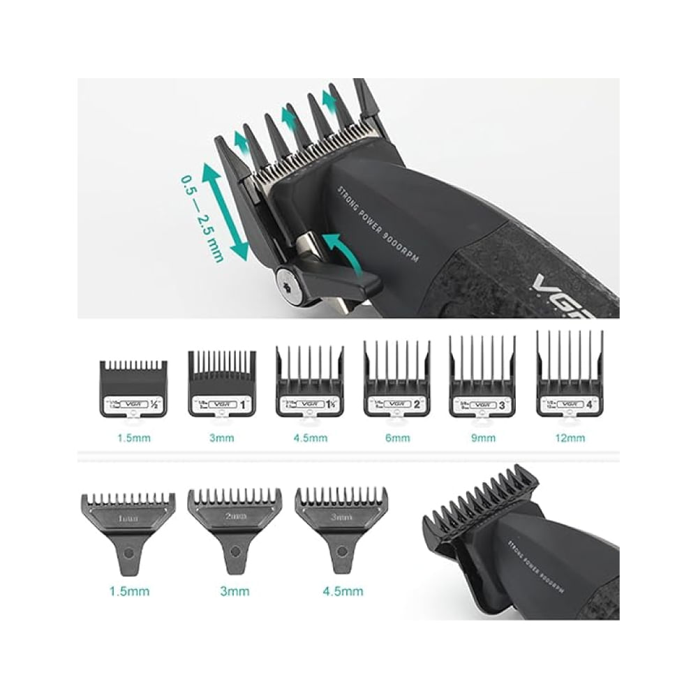 Maquina Barbería VGR V-640 S2 Pro Clipper Trimmer 9000 Rpm | Oechsle ...