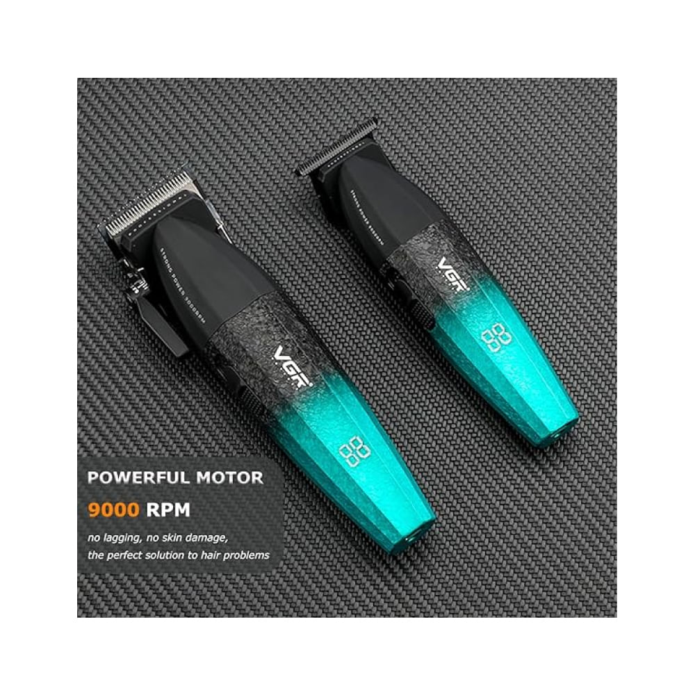 Maquina Barbería VGR V-640 S2 Pro Clipper Trimmer 9000 Rpm - Oechsle