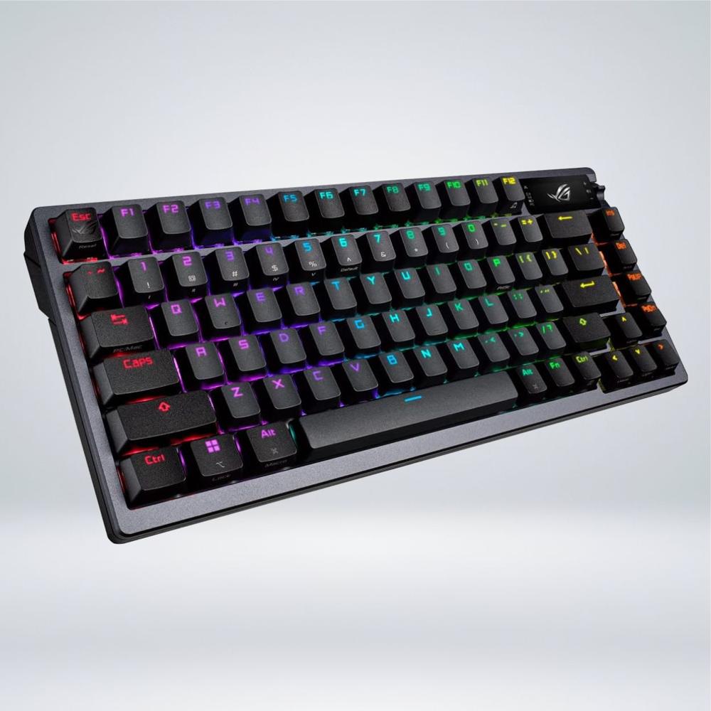 TECLADO GAMER ROG AZOTH RGB PANTALLA OLED SWITCH ROG NX RED ...