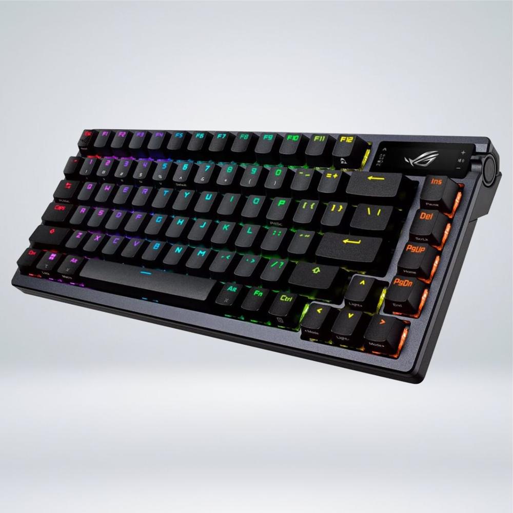 TECLADO GAMER ROG AZOTH RGB PANTALLA OLED SWITCH ROG NX RED ...