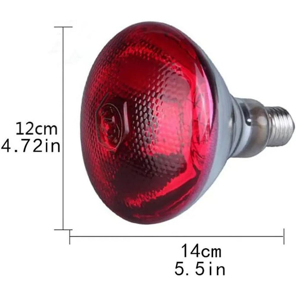 Foco Infrarrojo Calefacción Para Cerdos Perros Pollos 275w - Oechsle