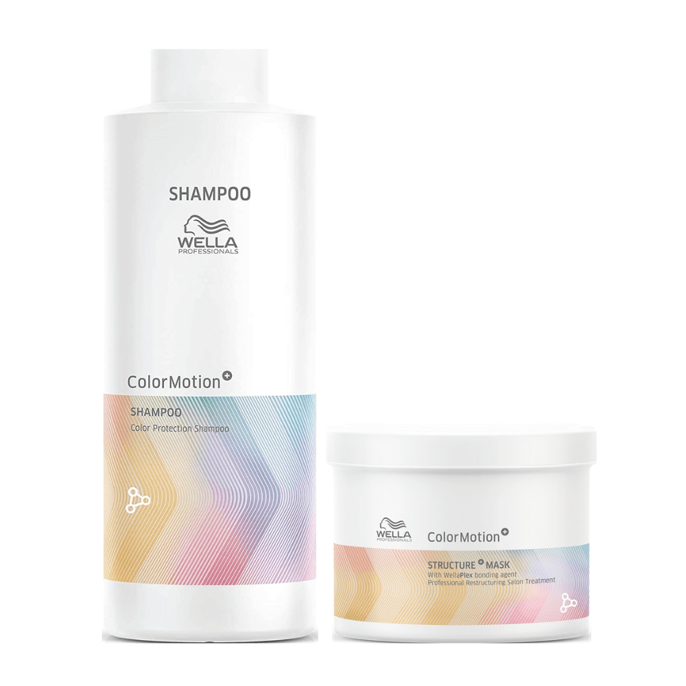 Wella Color Motion Dúo Shampoo 1L Mask 500 ml | Oechsle - Oechsle