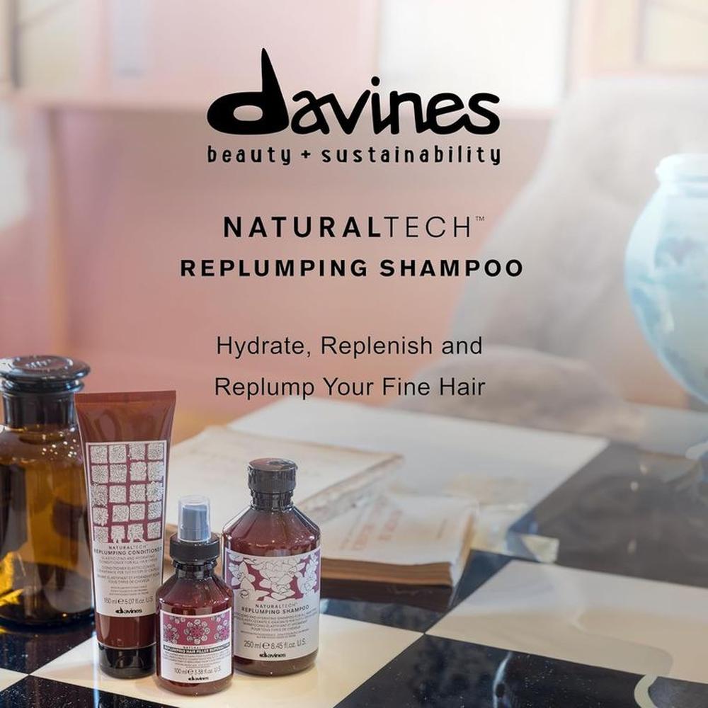 Shampoo Hidratante Davines Replumping 250ml | Oechsle - Oechsle
