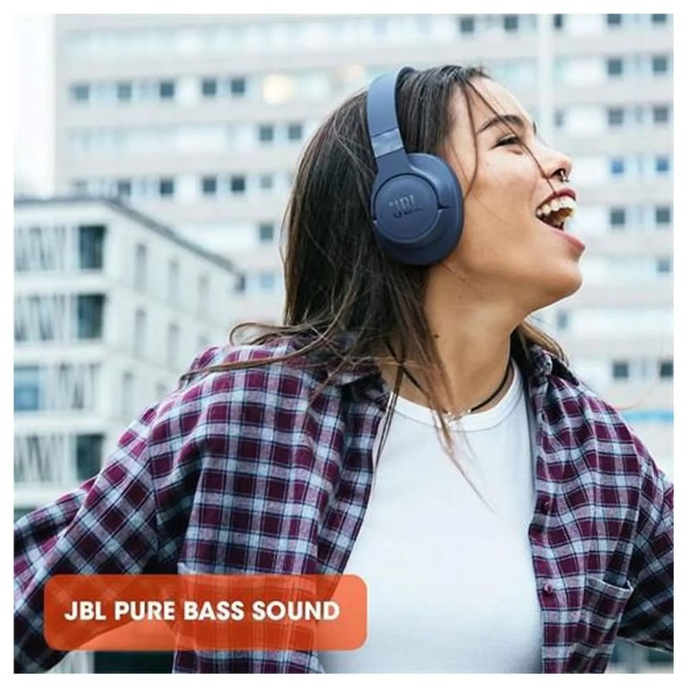Audífonos Inalámbricos JBL Tune 770 BT NC 70h Azul | Oechsle - Oechsle