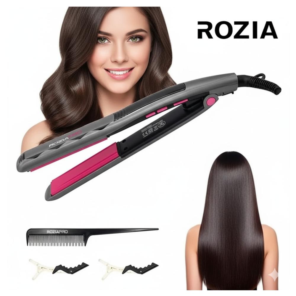 Plancha Rozia HR-859 Gama Profesional - Alisado Perfecto en Casa ...