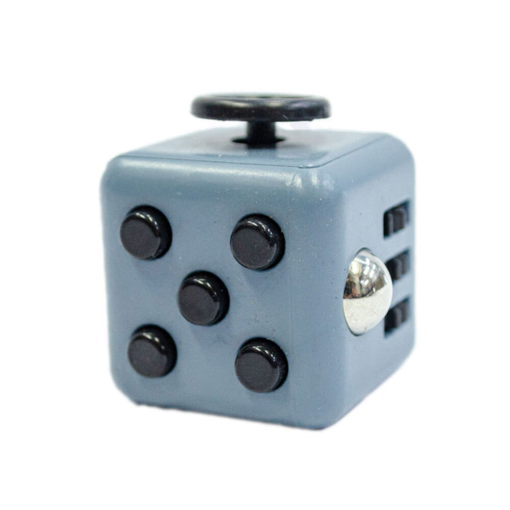 Cubo Relajante Antiestres Gris con Botones Negro FIDGET CUBE | Oechsle ...