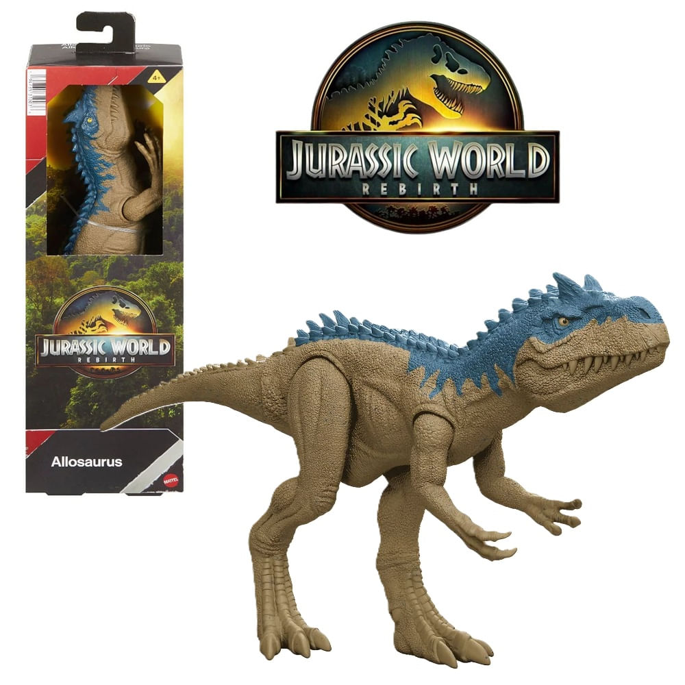 Jurassic World Rebirth Allosaurus 30 Cm Oechsle