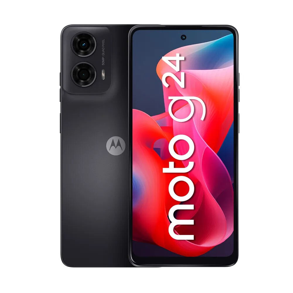 Smartphone Motorola G24 4GB RAM 256GB ROM capacidad 256GB color gris ...