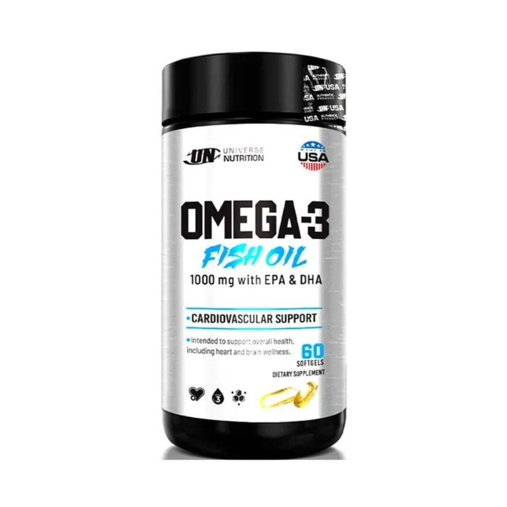 Aceite de pescado - Fish Oil Omega 3 UN - 60 cápsulas | Oechsle - Oechsle