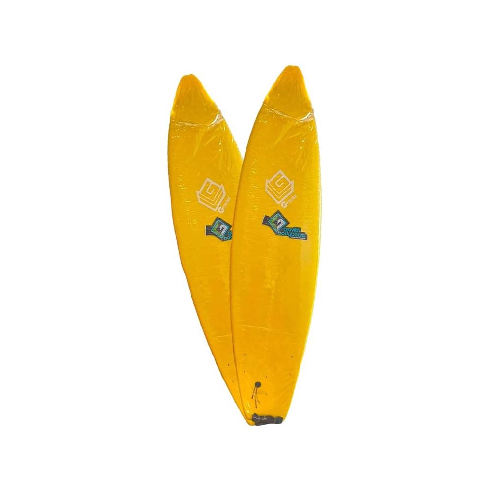 Equipo Funcional para Surf con Tabla Longboard Color Amarillo Y+Ligas ...