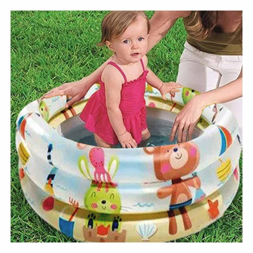 Piscina Inflable con Ositos para Diversion de Verano en Casa y Jardin ...