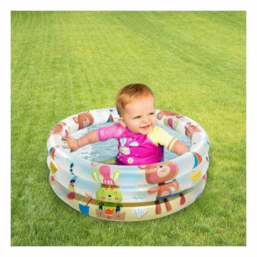Piscina Inflable con Ositos para Diversion de Verano en Casa y Jardin ...