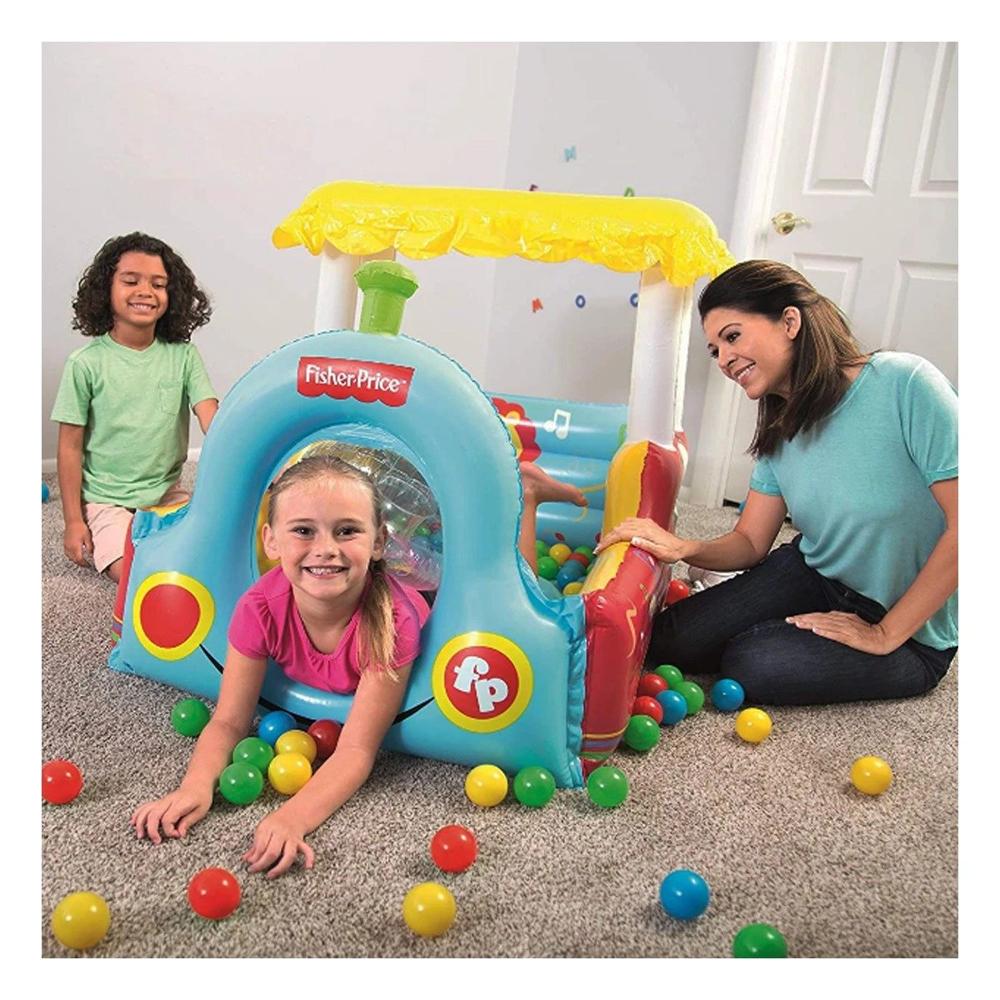 Vagon de Tren Infantil con 25 Pelotas para Juego Creativo y Diversion ...