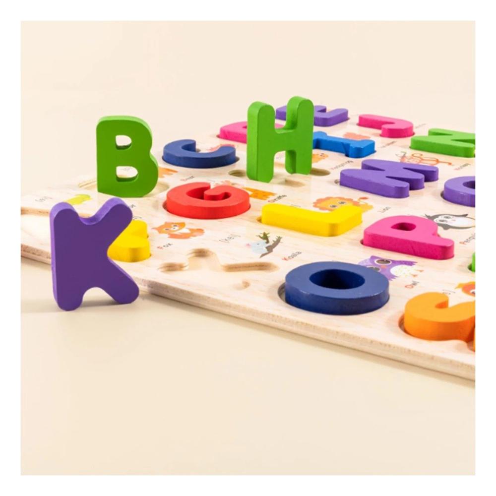 Pack2 Material Didactico de Abecedario en Madera con Letras Mayusculas ...