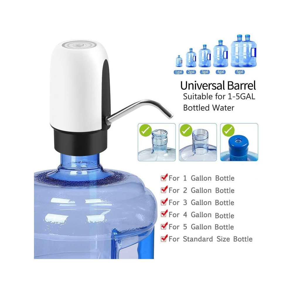 Dispensador de Agua Bomba de Agua para Botella Automático Portátil ...