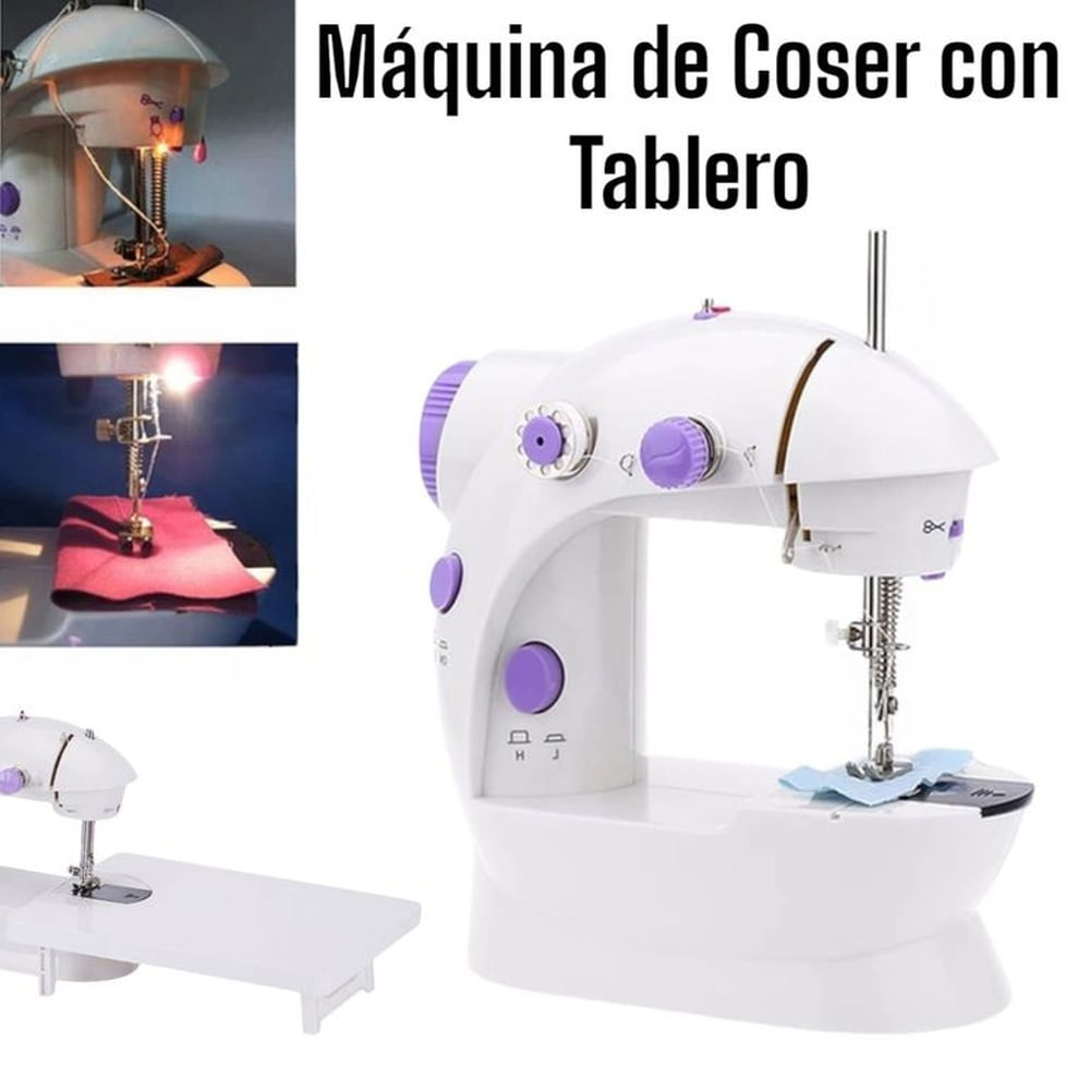 Máquina de Coser Portátil con Pedal Dual Facil de Usar - Oechsle