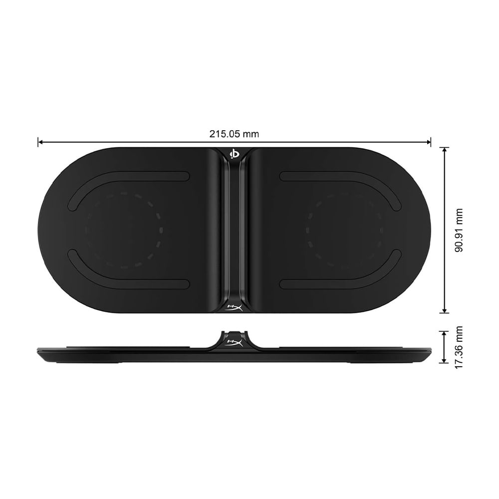 Cargador Inalámbrico HyperX ChargePlay Base Qi Doble USB HX-CPBS-A ...