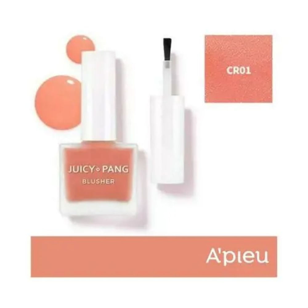 RUBOR JUICY PANG WATER BLUSHER CR01 APIEU 9GR - Oechsle