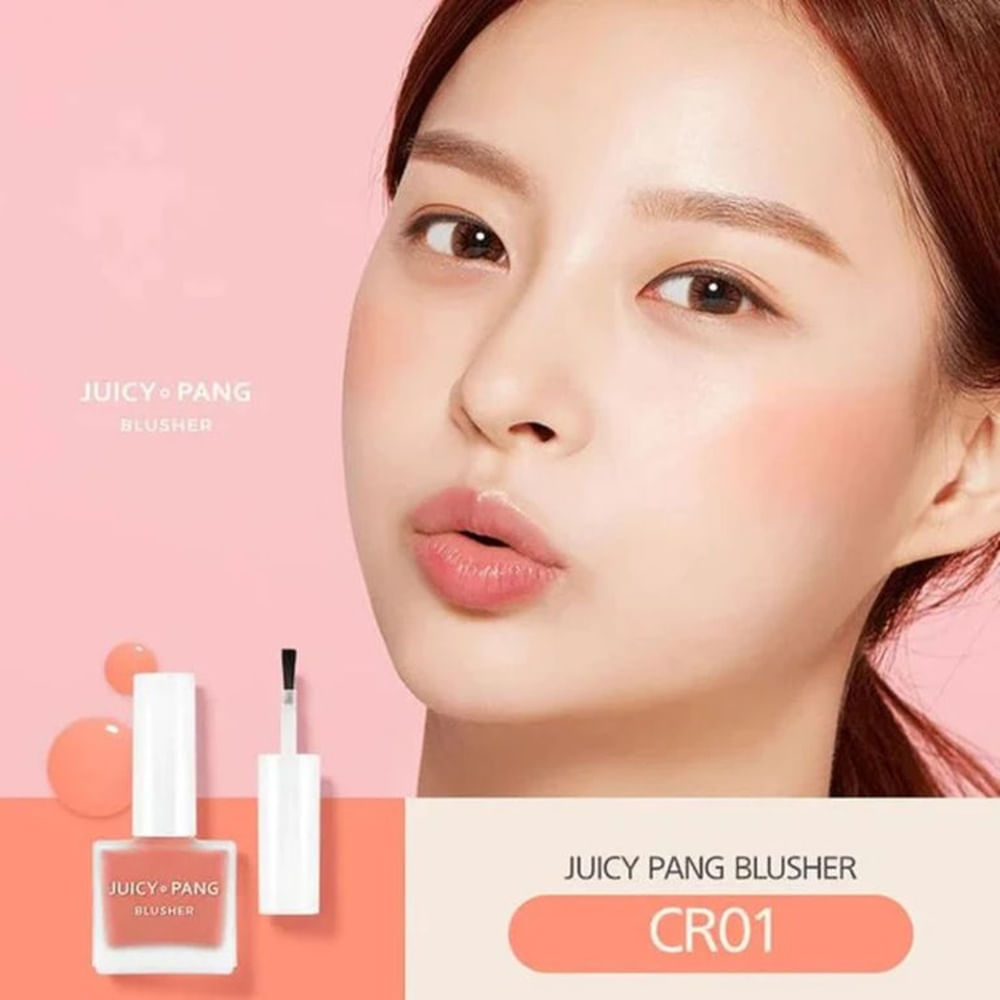 RUBOR JUICY PANG WATER BLUSHER CR01 APIEU 9GR - Oechsle