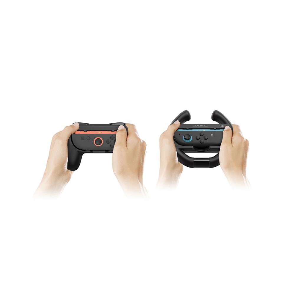 Kit Grip y Volante Dobe para Joy-Con Nintendo Switch 2 TNS-5109 - Oechsle