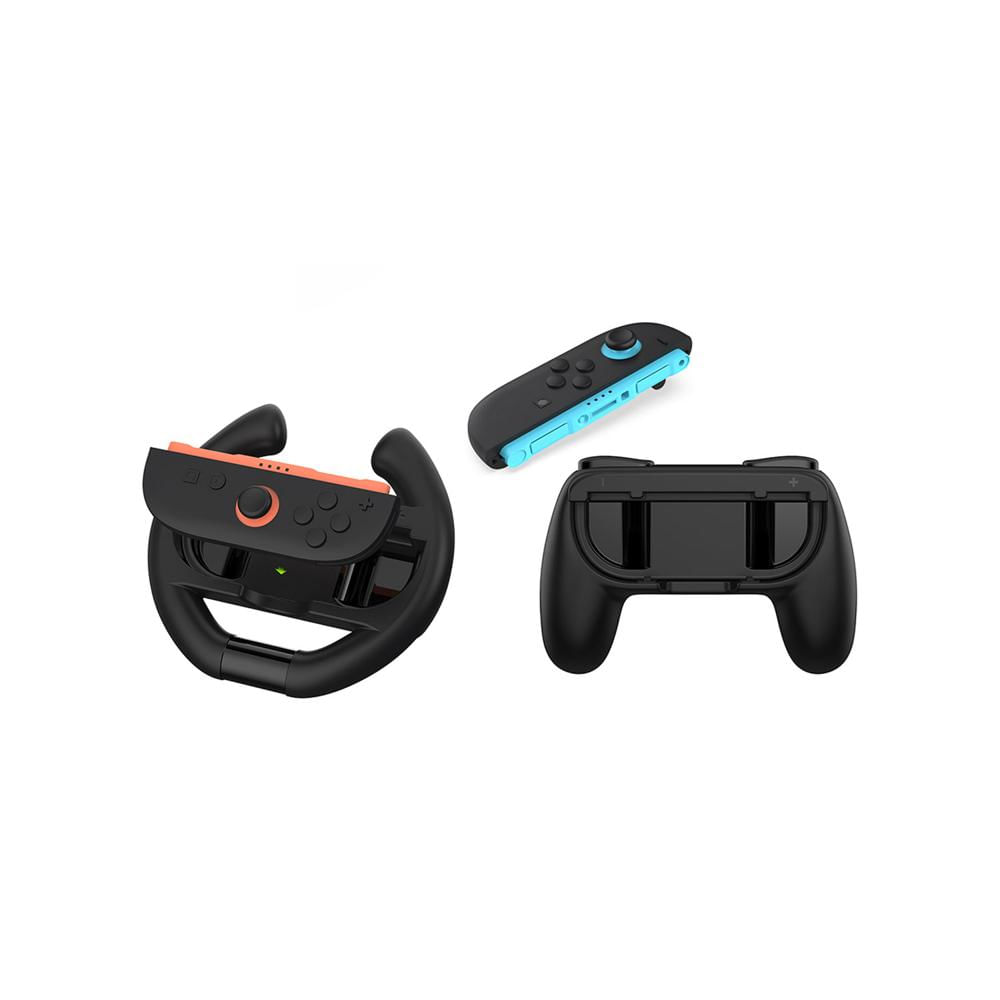 Kit Grip y Volante Dobe para Joy-Con Nintendo Switch 2 TNS-5109 - Oechsle