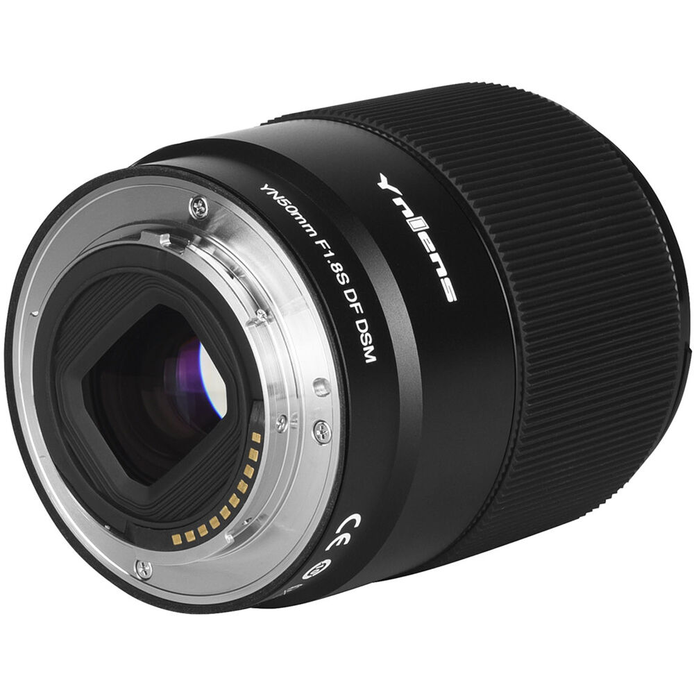 Yongnuo YN 50mm f/1.8S DF DSM - Lente E-Mount para cámaras Sony Full ...