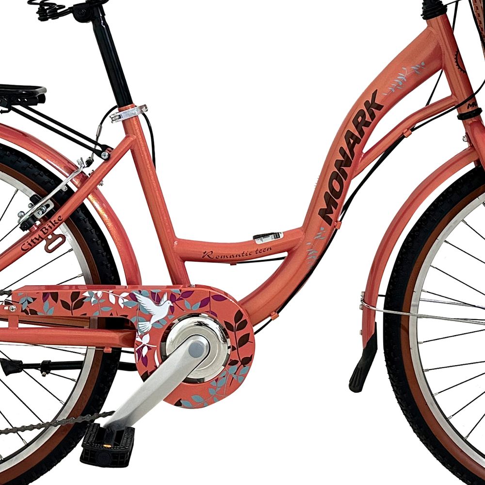 Bicicleta Urbana Monark Mujer Aro 24 Mirage Terra Rosa Negro | Oechsle ...