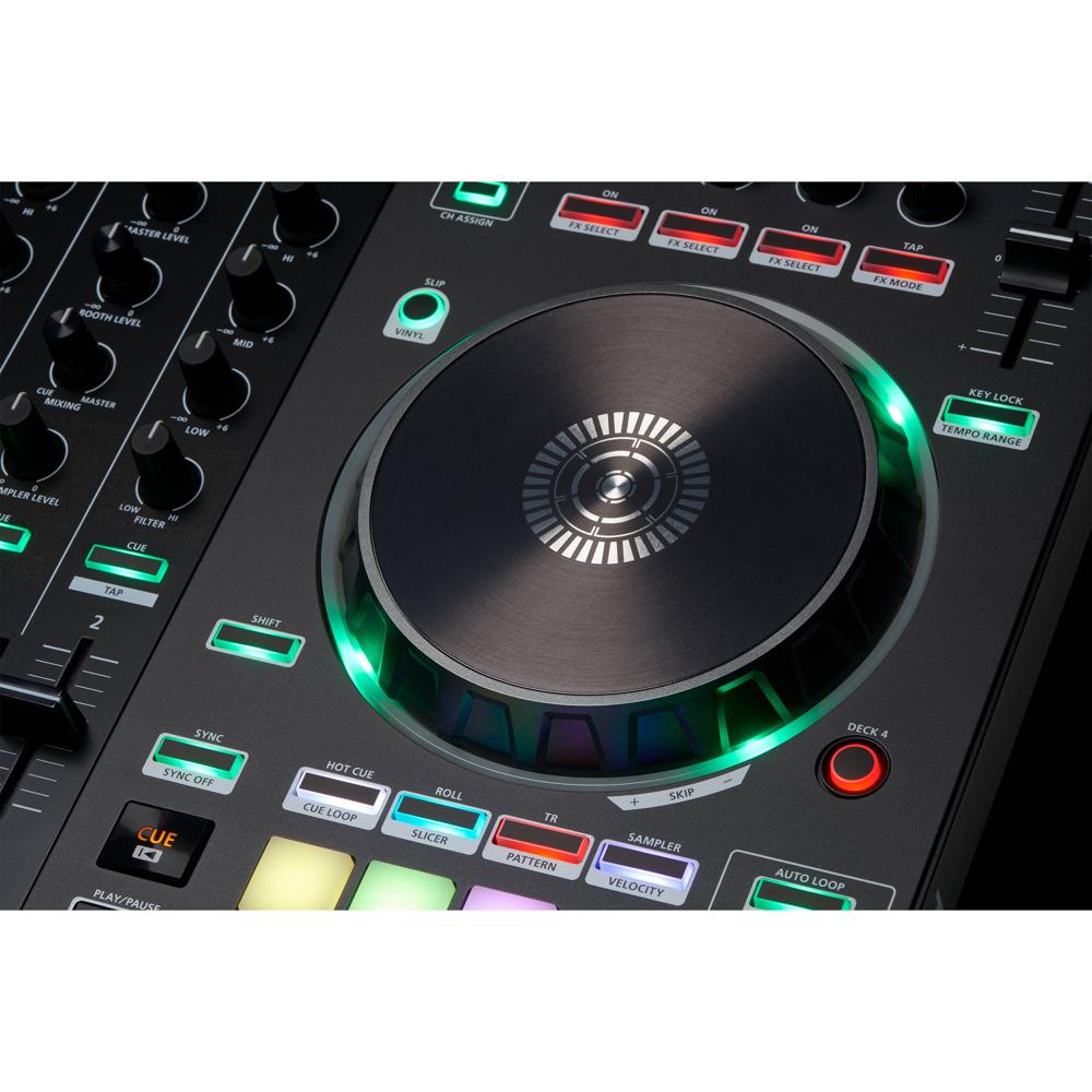 Roland DJ-505 Controlador DJ de 2 Canales y 4 Decks para Serato DJ con ...