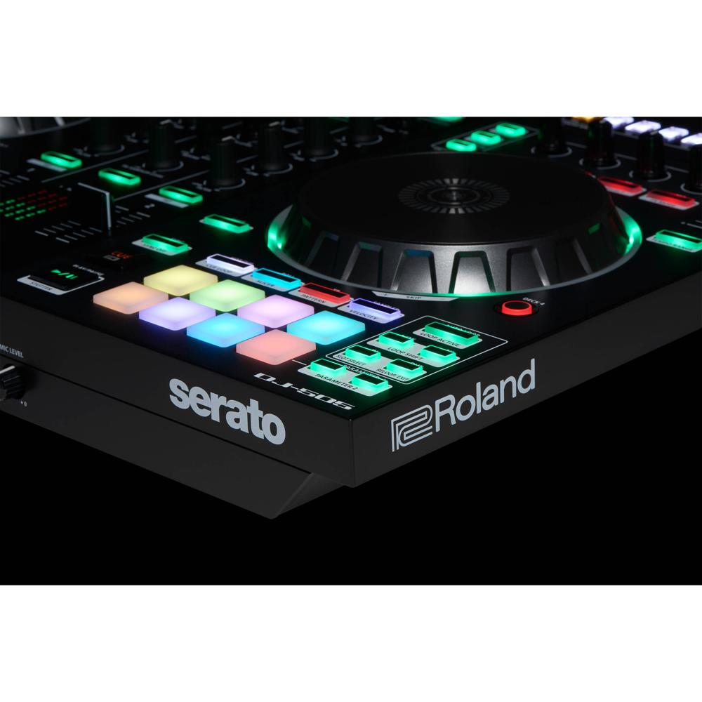 Roland DJ-505 Controlador DJ de 2 Canales y 4 Decks para Serato DJ con ...