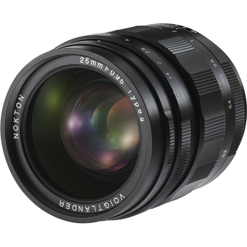 Voigtlander Nokton 25mm f/0.95 Type II Lente para Micro Cuatro Tercios ...