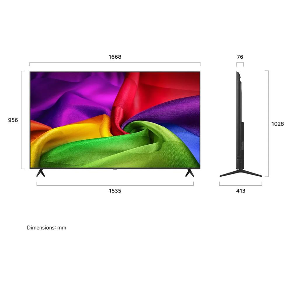 Televisor LG 75'' NANO UHD 4K AI Smart TV 75NU800BPSB 2026 - Magic ...