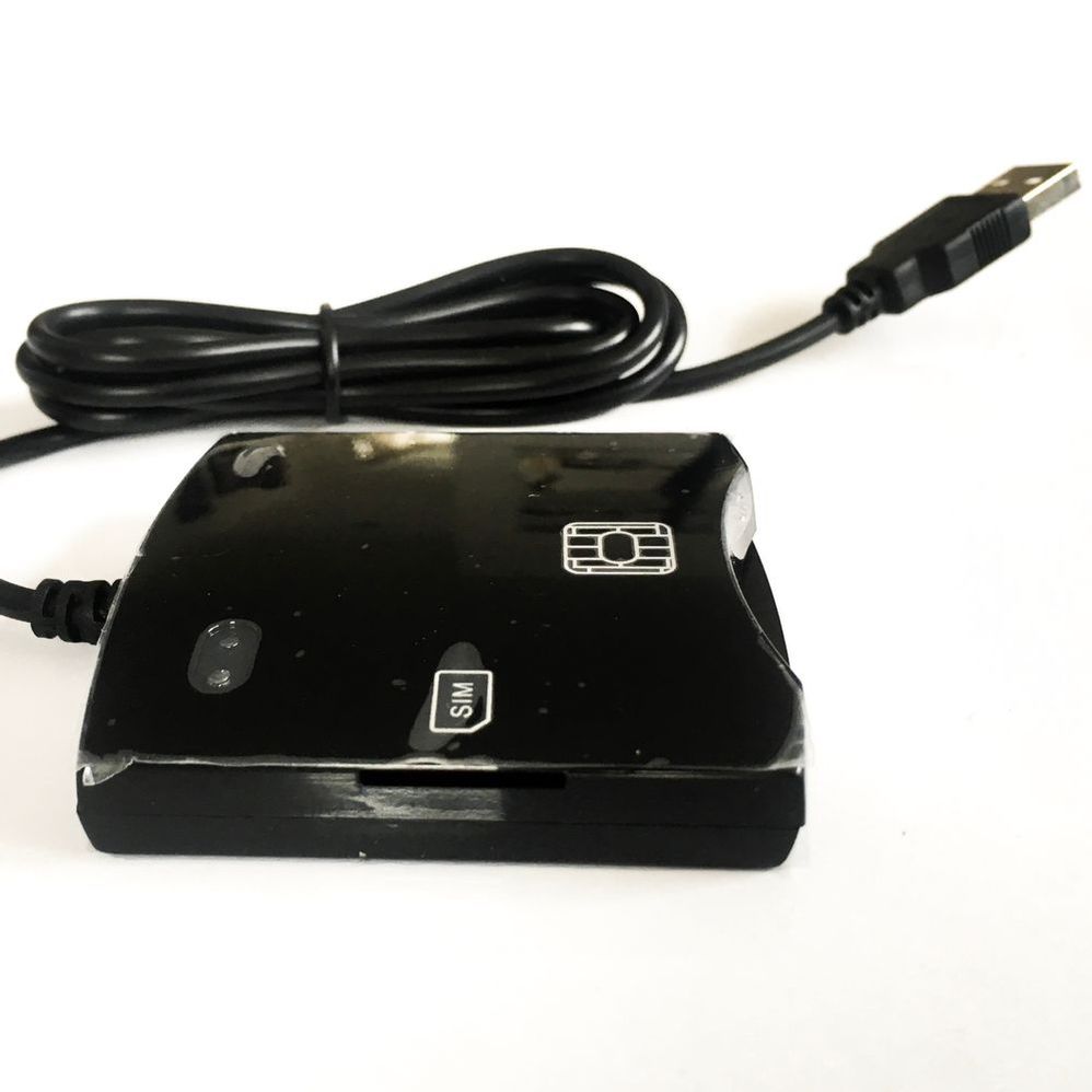 Lector de DNI Electronico Smart Card ISO7816 Negro | Oechsle - Oechsle