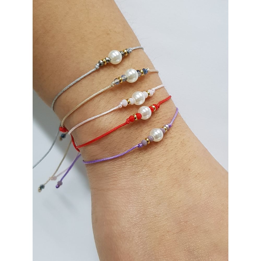Pulsera Penélope Mati Perla Rosado | Oechsle - Oechsle
