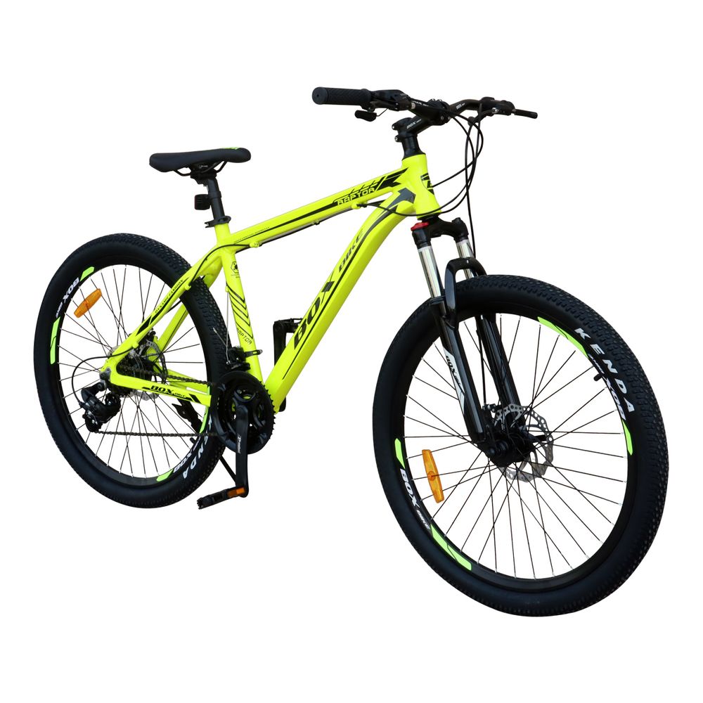 Bicicleta Box De Aluminio MTB Modelo Raptor Aro 26 Negro Con Verde Box ...